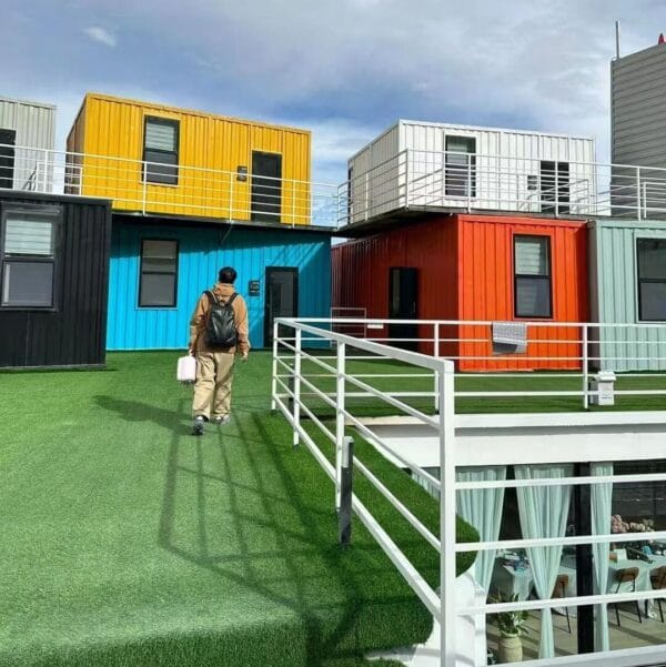 Prefab Container Hotel - Innovative Steel Structures Manufacturer